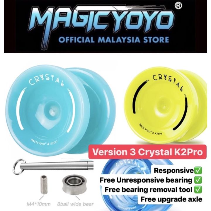 Magicyoyo Crystal yo-yo erfly yoyo Beginner K2P Krystal | Lazada