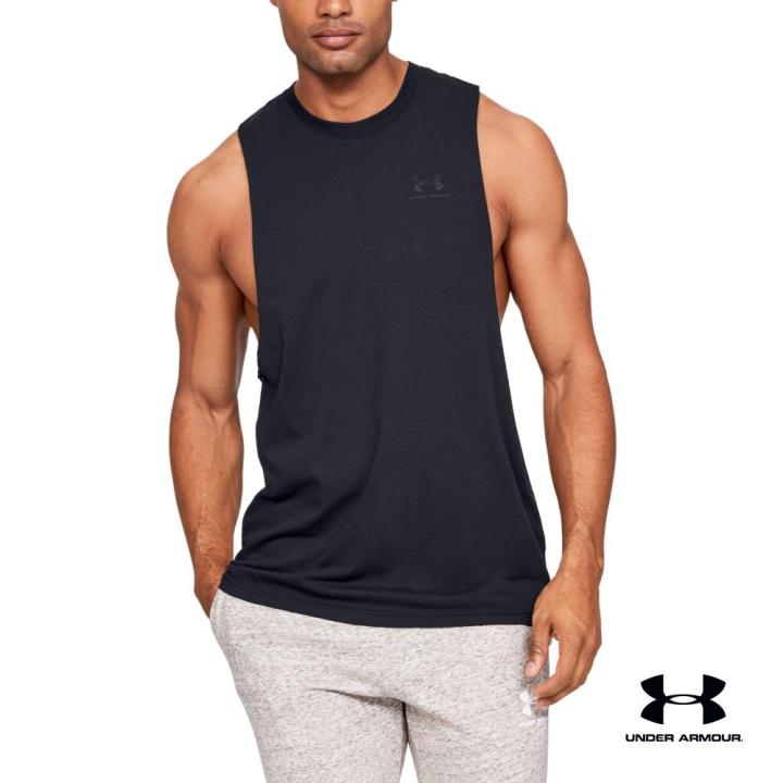 Under Armour UA Men's Sportstyle Left Chest Cut-Off Tank | Lazada