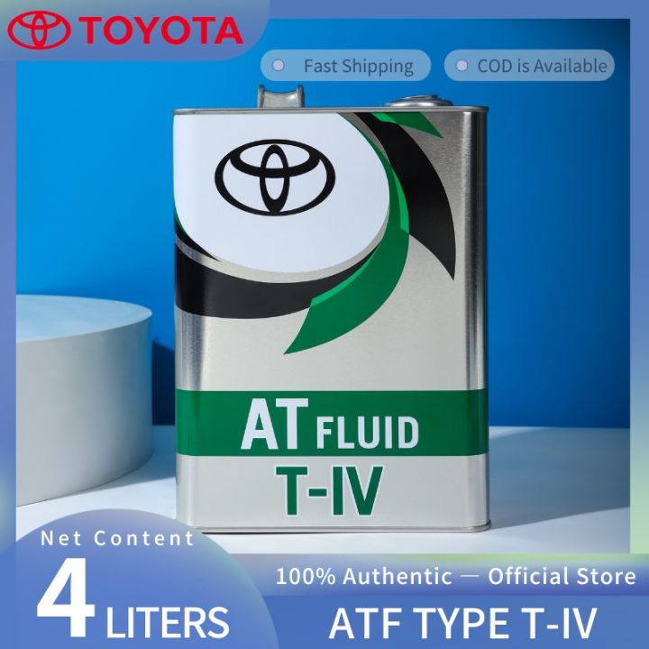 Toyota Genuine ATF Type T-IV 4L (Automatic Transmission Fluid) the ...
