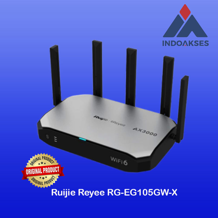 Ruijie Reyee RG-EG105GW-X Wi-Fi 6 AX3000 Wireless Router | Lazada Indonesia