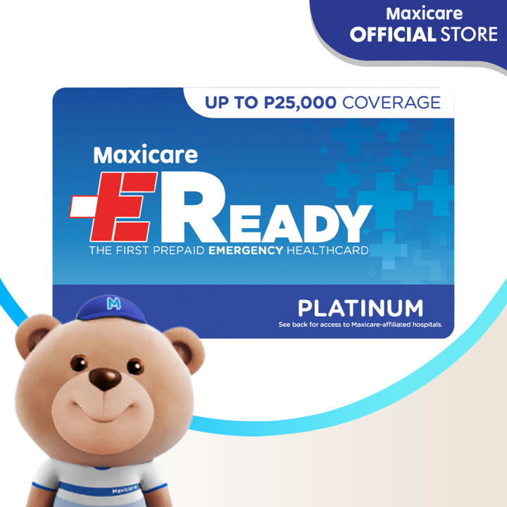 Maxicare EReady Platinum Prepaid Health Card HMO Emergency | Lazada PH