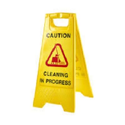 Cleaning in Progress Signboard (Yellow) | Lazada PH