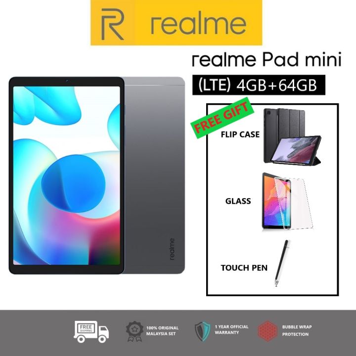 Realme Pad Mini LTE 4G [4GB RAM / 64GB ROM] Original Realme Malaysia ...