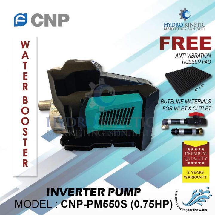 CNP-PM550S (0.75HP) Inverter Home Pump, Water Pump, Pam Air **pump ...
