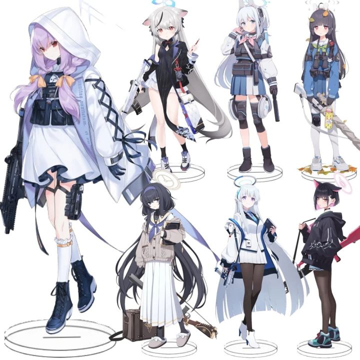【Quality】 Hot Anime Blue Archive Figure Model Misono Mika Shirasu Azusa ...