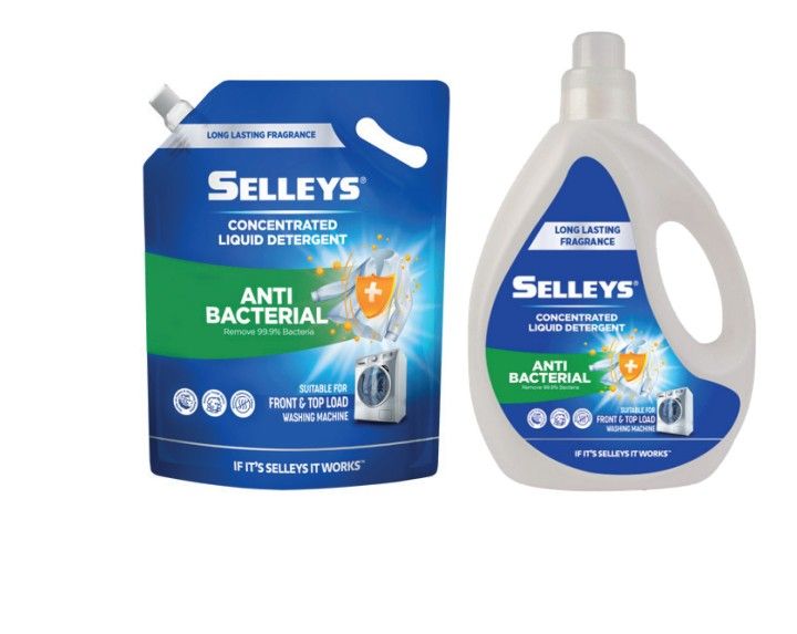 SELLEYS CONCENTRATED LAUNDRY LIQUID DETERGENT WITH ANTI BACTERIAL ...