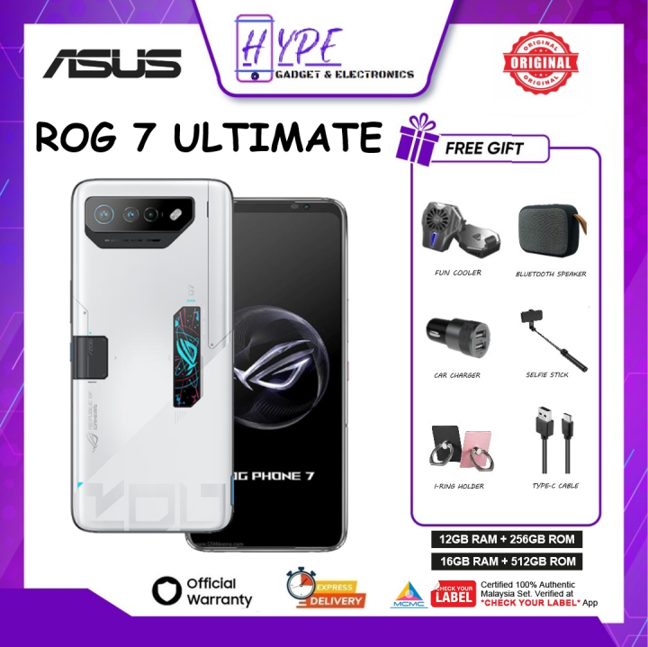 Asus ROG Phone 7 Ultimate 5G l Snapdragon 8 Gen 2 l 16GB RAM + 512GB ...