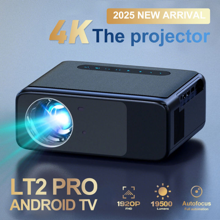【ของฟรี 】FINTEX LT2 Pro 4K 1000 ANSI 19500Lumens AutoFocus Projector ...