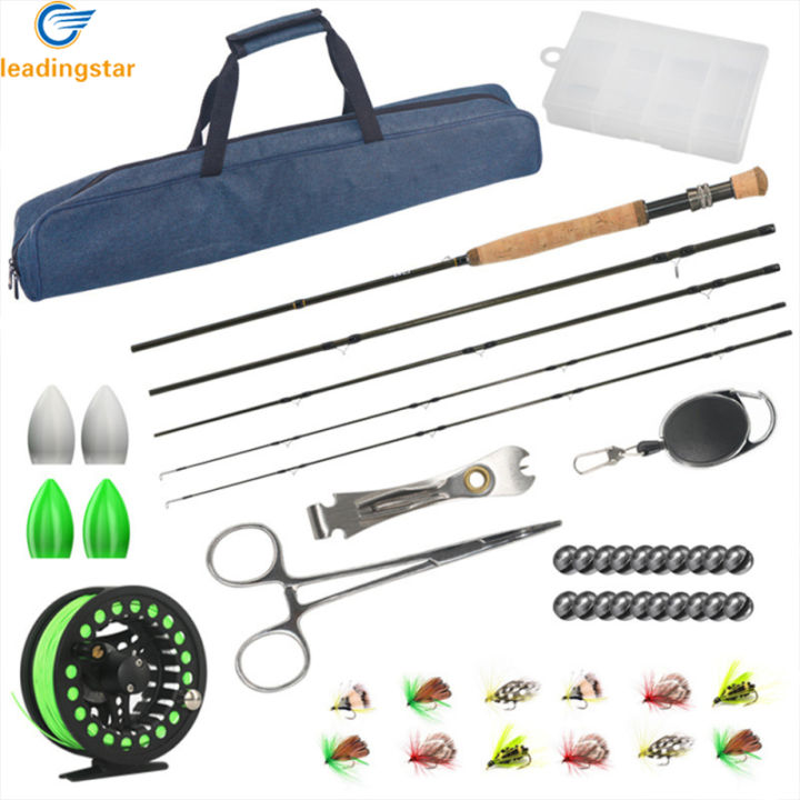 7.97Ft Fly Rod Reel 42-Piece Combo High-Carbon 4-Section Insert Rod ...