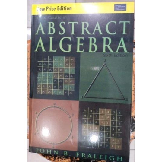 ABSTRACT ALGEBRA by Fraleigh | Lazada PH