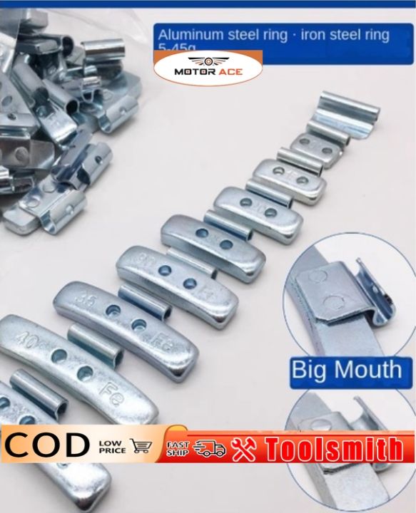 MOTOR ACE Clip On Wheel Balance Wheel Weight for Steel Rim High Quality ...