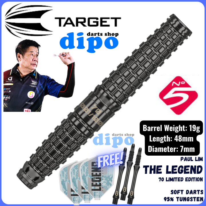 【Limited】 TARGET The Legend 70 (Paul Lim Model) - TARGET Soft Darts ...