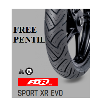 Ban FDR Tubeless 120/70-17 Sport XR EVO Ban Luar Ring 17 | Lazada Indonesia