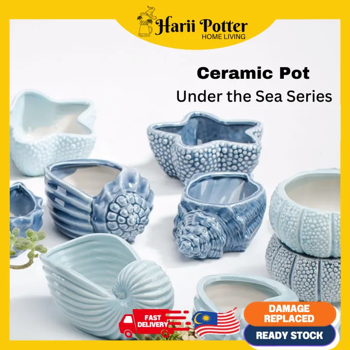 Ceramic Pot For Small Pot Plant Succulent Cactus Pot Outdoor Small ...