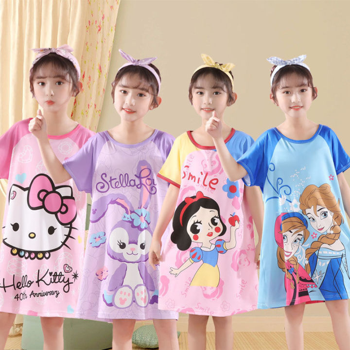 【CRAZY PANDA】Assorted Sleepwear For Kids Duster 2-7 yrs old Dress (1PCS ...