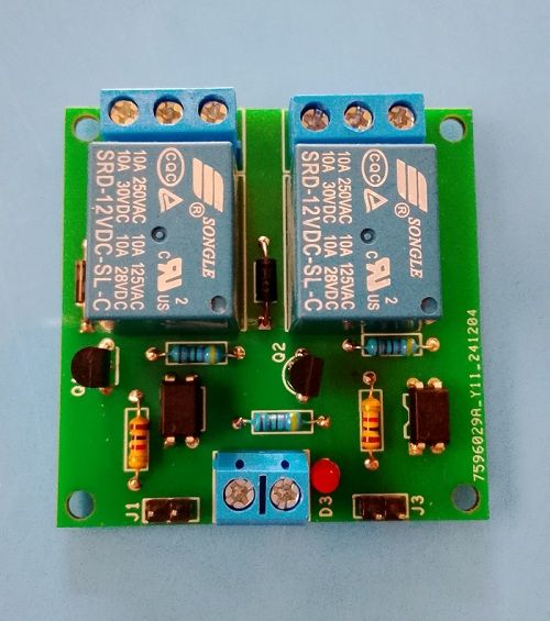 Dual Channel Opto-isolator Trigger Switch Relay Module AC 220V for ...
