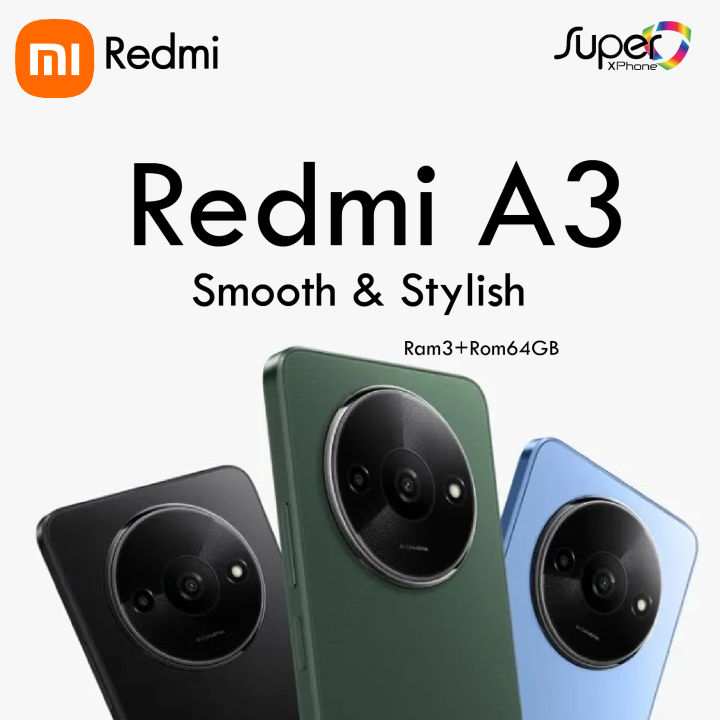 Redmi A3(Ram3+Rom64GB)เน้นจอใหญ่ 6.71" | Lazada.co.th
