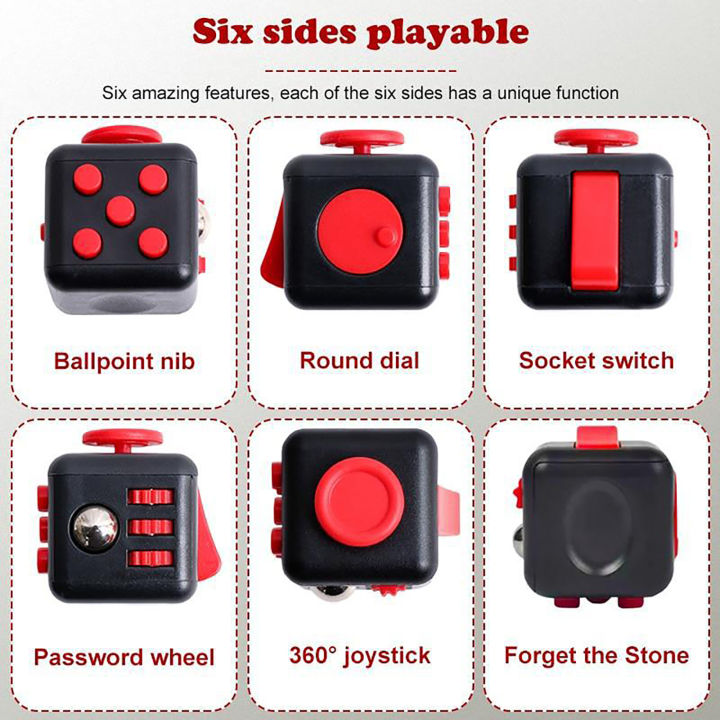 Stress Anxiety Pressure Relieving Toy Decompression Dice Eliminate Bad ...
