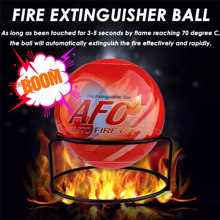 1.3kg Fire Extinguisher Ball auto fire off เครื่องดับเพลิงบอลง่ายโยน ...