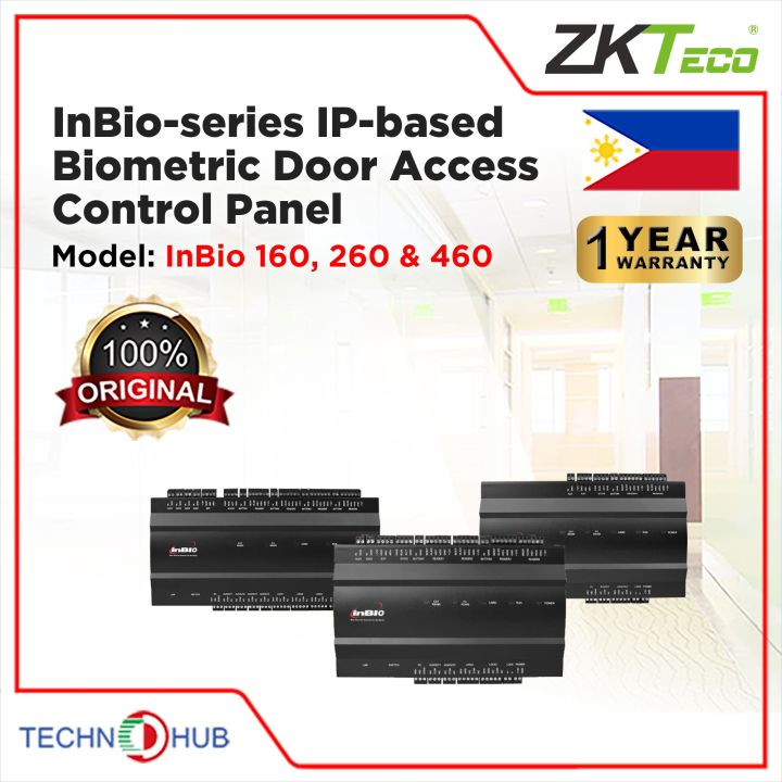 Zkteco Inbio-series Ip-based Biometric Door Access Control Panel