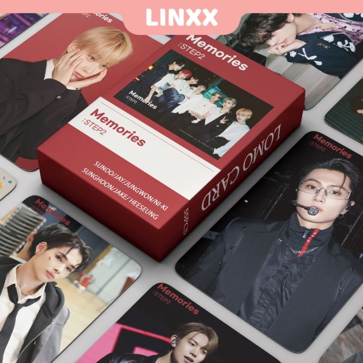 LINXX 55 Pcs ENHYPEN Memories : STEP 2 Album Lomo Card Kpop Photocards ...