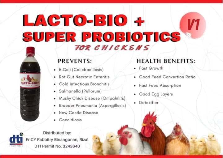 LACTO - BIO +SUPER PROBIOTICS FOR CHICKEN | Lazada PH