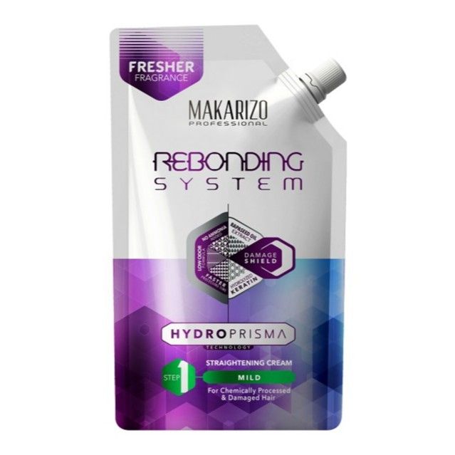 Makarizo Professional Rebonding HydroPrisma Straightening Mild 500mL | Lazada Indonesia