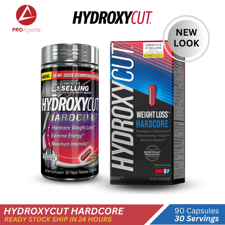 Muscletech, Hydroxycut Hardcore, Weight Loss Hardcore, 60 Caps | Lazada