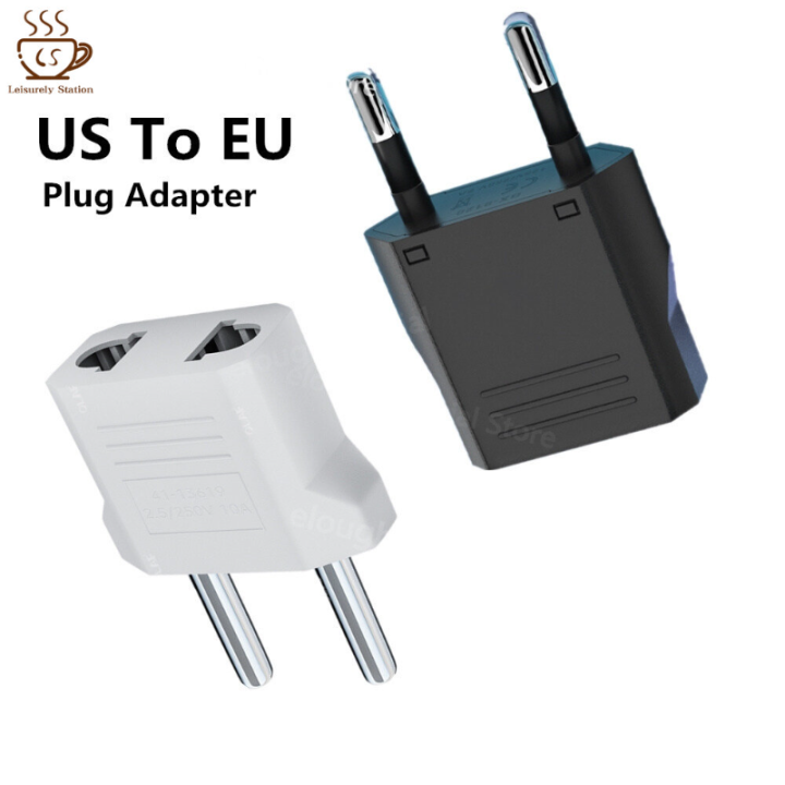 Xách tay phích cắm từ chuẩn Mỹ sang chuẩn Châu Âu Adapter 6A Mỹ để ...