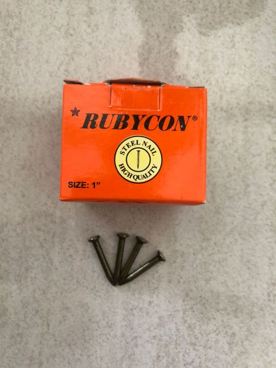 Paku Beton Tembok 1" Rubicon 1 dus 100 pcs | Lazada Indonesia