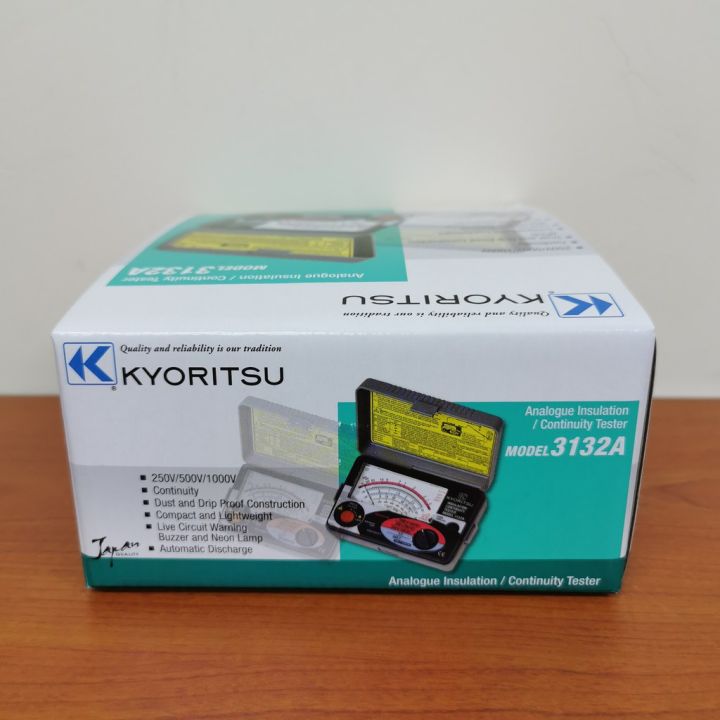 Kyoritsu 3132A Analogue Insulation / Continuity Tester | Lazada