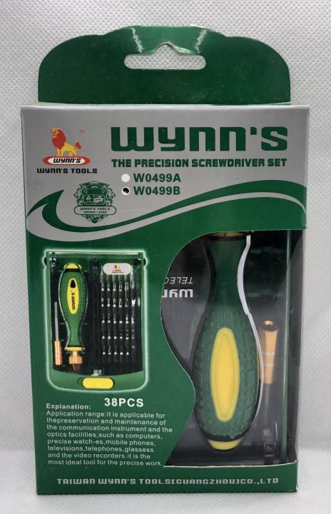 Wynn's Tools W0499B 38pcs precision screwdriver set | Lazada PH