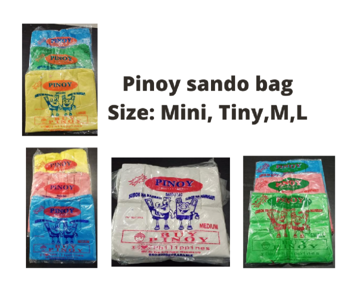 Assorted Color Sando Plastic Bag Buy Pinoy Plastic Bag Pinoy Brothers ...
