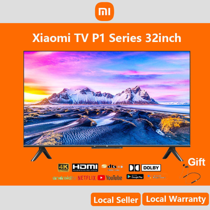 Xiaomi 32 Inch TV P1 Series Android Smart TV UHD 69Hz Display Support ...