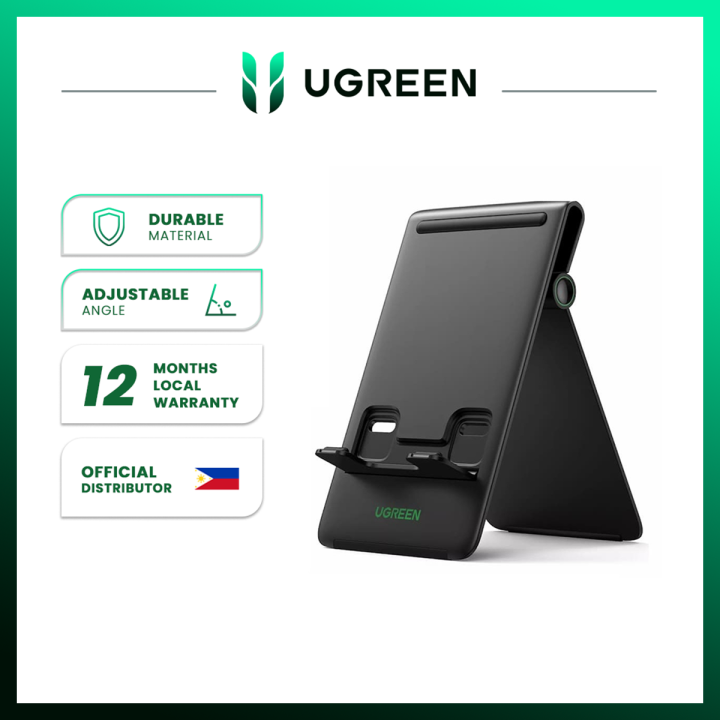 UGREEN Height Adjustable Foldable Desk Tablet Stand - PH | Lazada PH