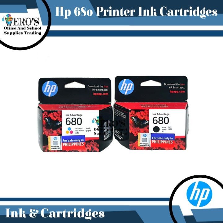 HP 680 Ink Advantage Cartridge | Lazada PH