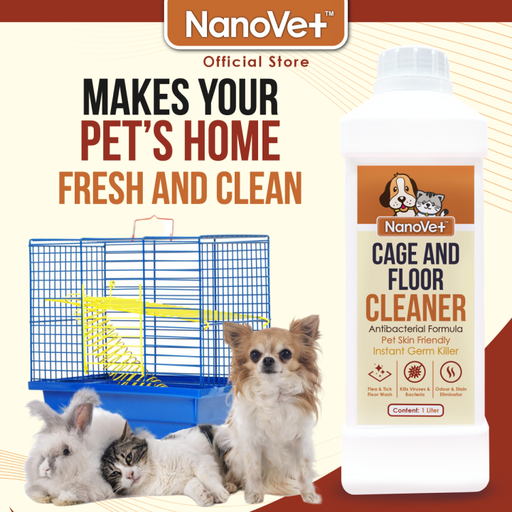 Nanovet™ Pet Cage and Floor Cleaner Concentrate - 1 Liter | Lazada