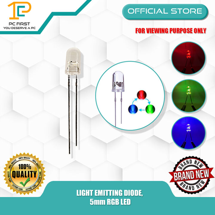 LIGHT EMITTING DIODE, 5mm RGB LED | Lazada PH