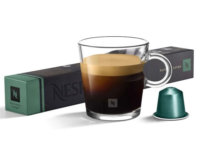 Nespresso Espresso & Lungo CAPRICCIO Capsules Ground Coffee เนสเพรสโซ ...