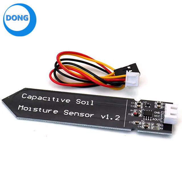 Capacitive Soil Moisture Sensor เซ็นเซอร์วัดความชื้นในดิน สายไฟ ...