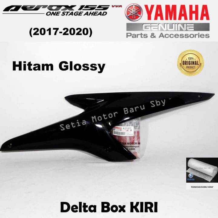 Cover Side Tangki Delta Box Hitam Kiri Aerox 155 Old Asli Yamaha ...