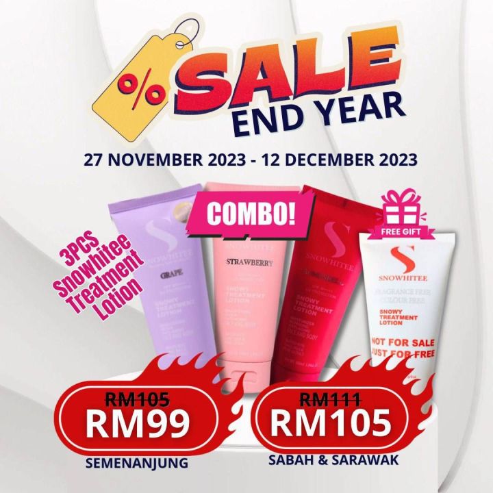 Snowhitee Snowy Treatment Lotion susu Unta rawat kulit eczema dan ...