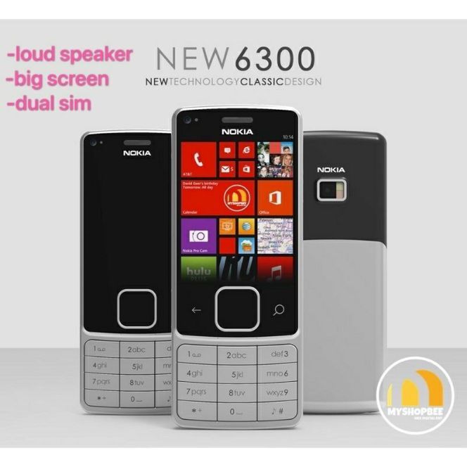 NOKIA 6300 (2020) dual sim support memory | Lazada