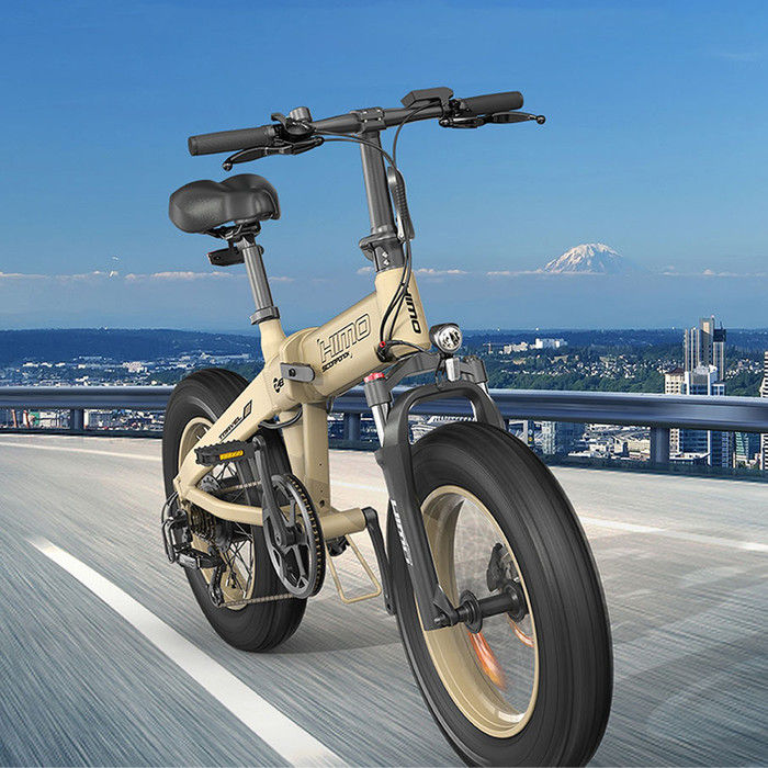 Sepeda Listrik Sepeda Elektrik Lipat Fat Bike Tire 20x4 Inch 48V 10Ah ...