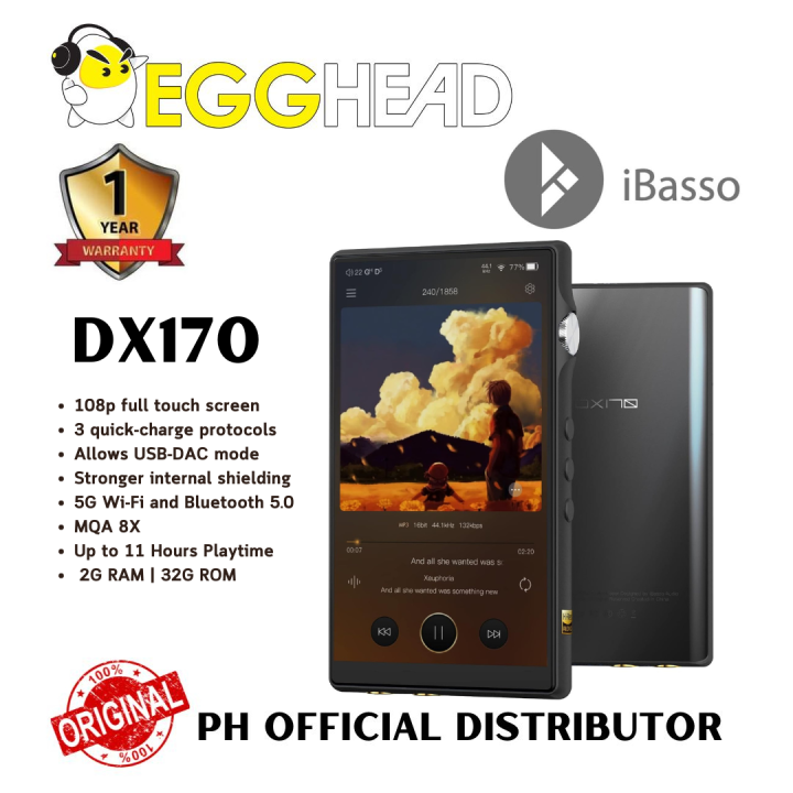 iBasso DX170 High-Performance Digital Audio Player | Lazada PH