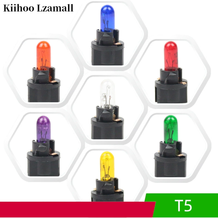 10pcs T5 T10 LED 12V/24V 1.2W 2W Car Auto Interior Instrument Light ...