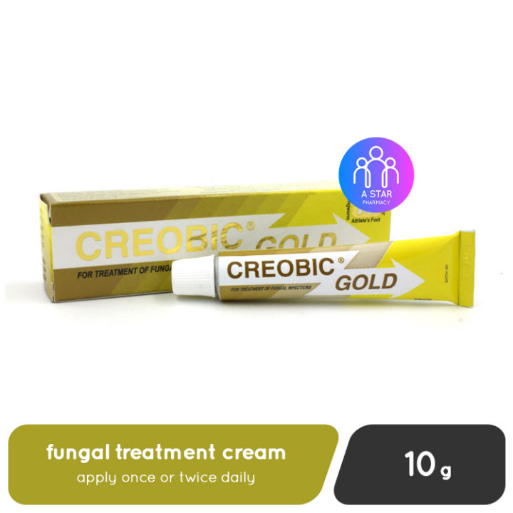 AStar Pharmacy Creobic Gold Cream 10g (fungal treatment) | Lazada