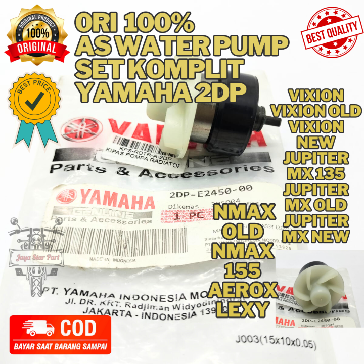 ORI 100% AS WATER PUMP SET KOMPLIT YAMAHA 2DP KUALITAS ASLI ORIGINAL ...