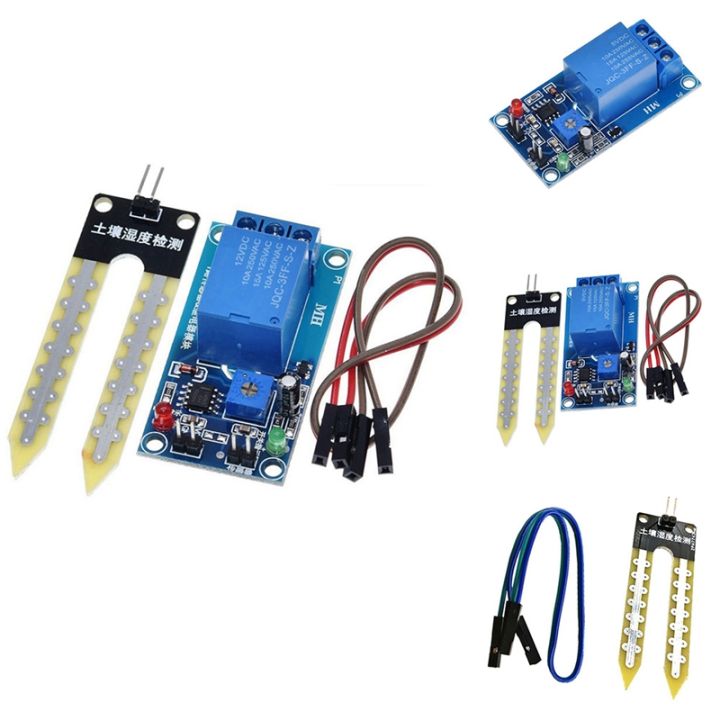 Soil Moisture Sensor Relay Control Module Automatic Watering of the ...