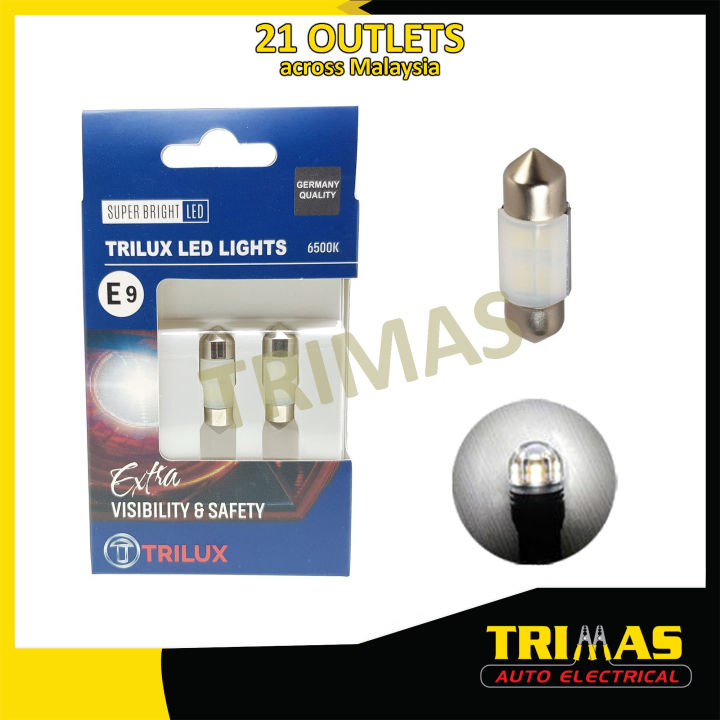 Original Trilux 10X31 Led Festoon White 24V 6500K | Lazada